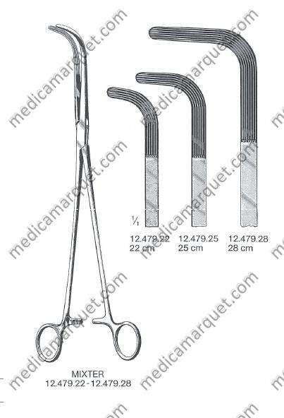 MIXTER pinza hemostática 12.479.18 - Medica Marquet